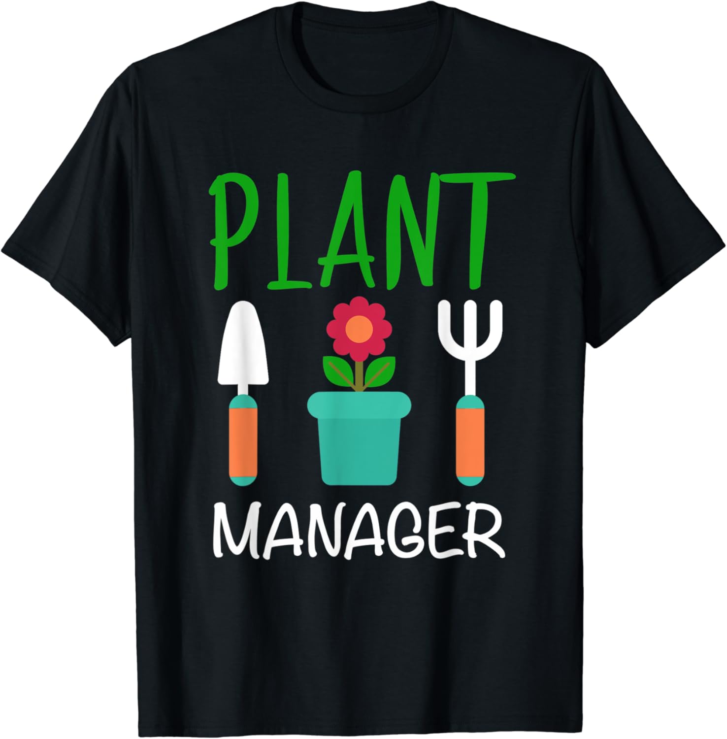 Garden - Plant Manager - Gardener T-Shirt : Amazon.co.uk: Fashion